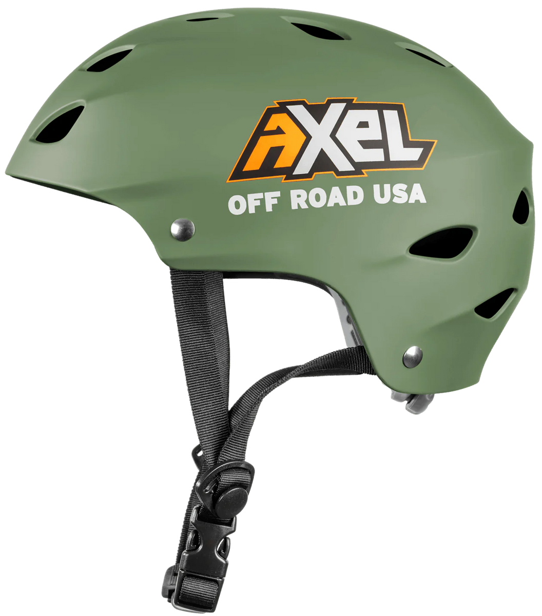 Axel Off Road - Off Road Trail Helmet Matte Military Green – Pro UTV Parts