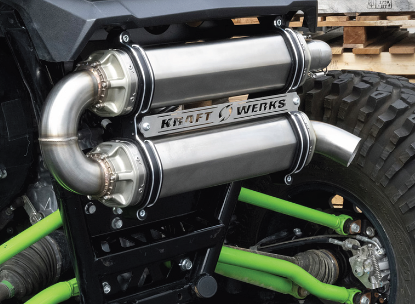 Kraftwerk's Extreme RR KRX Exhaust! | Kawasaki KRX Forum