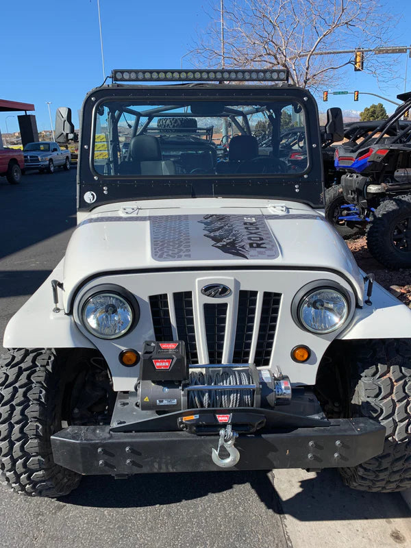 MAHINDRA ROXOR FRONT WINDSHIELD 2018+ Dirt Warrior Accessories – Pro ...