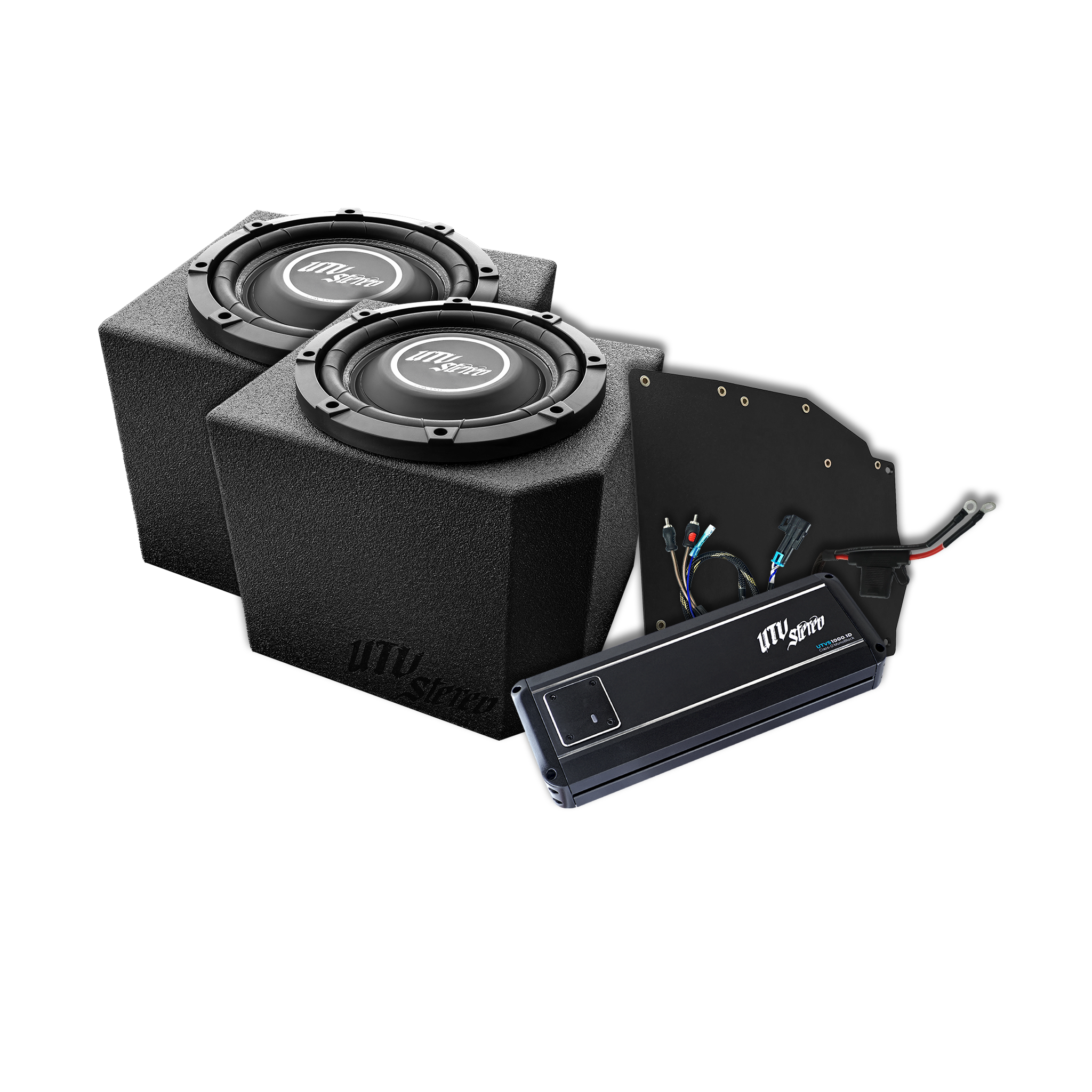 Can-Am® Defender Dual 10" Subwoofer Enclosure | UTV Stereo – Pro UTV Parts