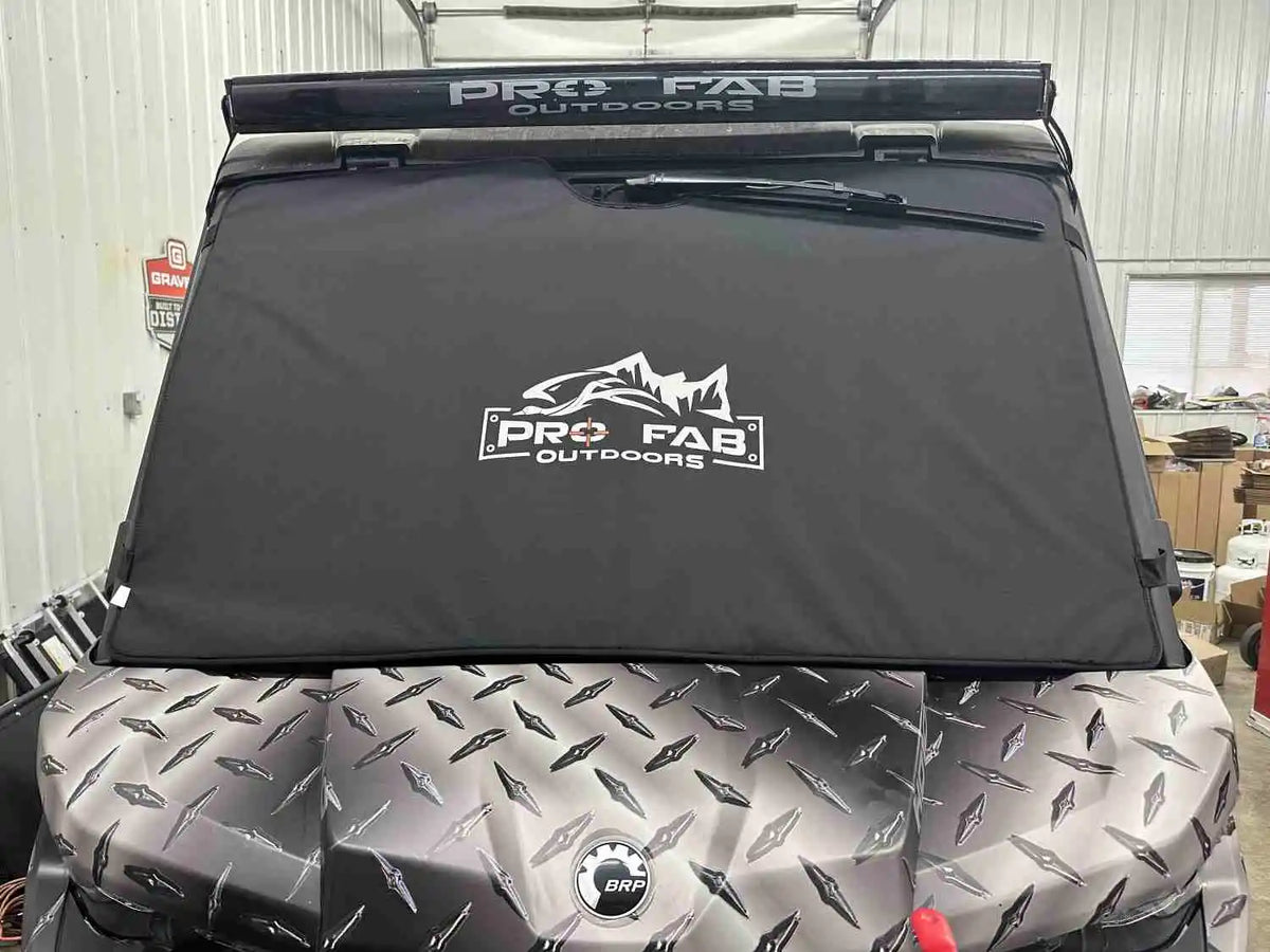 Padded Windshield Cover for Can-Am Defender by Pro Fab Outdoors – Pro ...