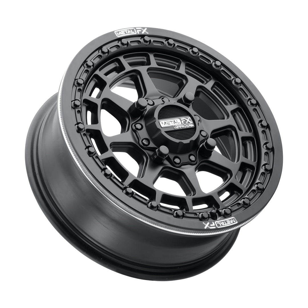 Metal FX 17” OUTLAW BEADLOCK | SATIN BLACK Beadlock Wheels – Pro UTV Parts