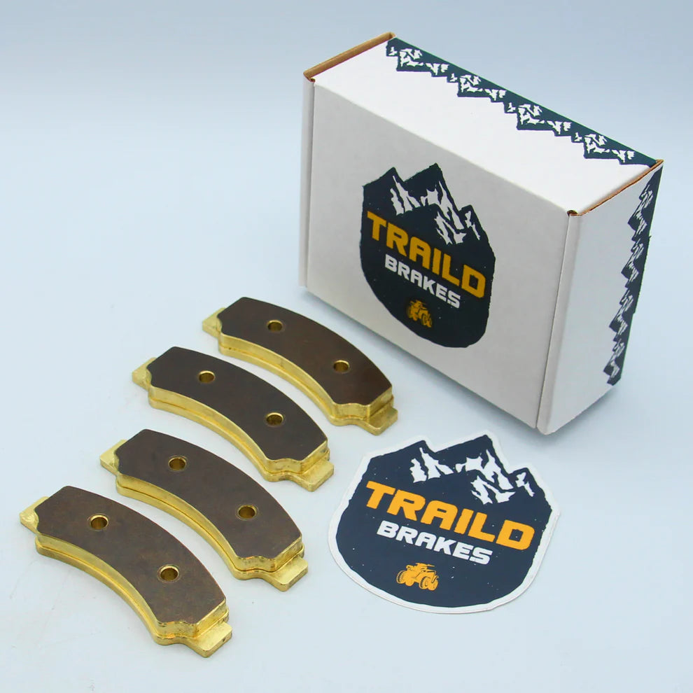 Traild CF Moto CFORCE 600/800/1000 2019-2024 Brass Brake Pad Set – Pro ...