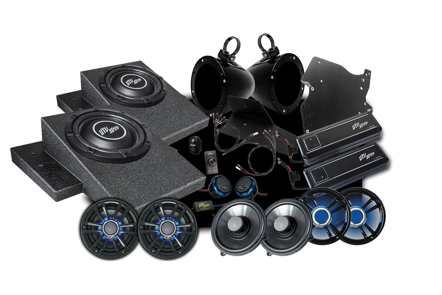 UTV STEREO CAN-AM® MAVERICK R SIGNATURE SERIES STAGE 7 STEREO KIT – Pro ...