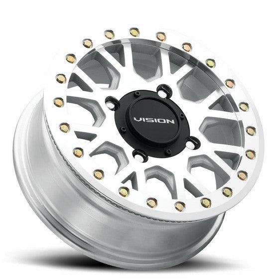 Vision Wheel GV8BLB Invader (15x6) (4x136) (38) (Machined) – Pro UTV Parts