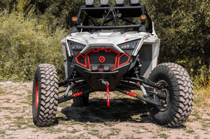ZBroz Polaris Pro R And Turbo R Front Bumper W/ Winch Mount – Pro UTV Parts