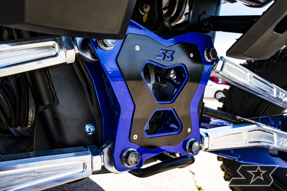 POLARIS RZR XP TURBO S DOUBLE SHEAR RADIUS ROD PLATE BY S3 – Pro UTV Parts