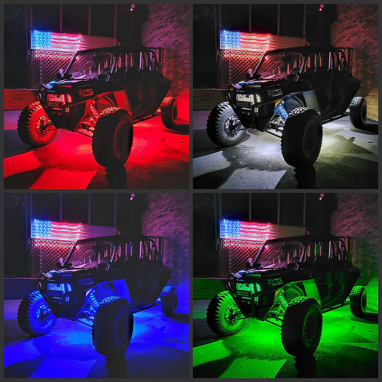 Infinite Offroad (UTV) - RGB+W Rock Light Kit – Pro UTV Parts