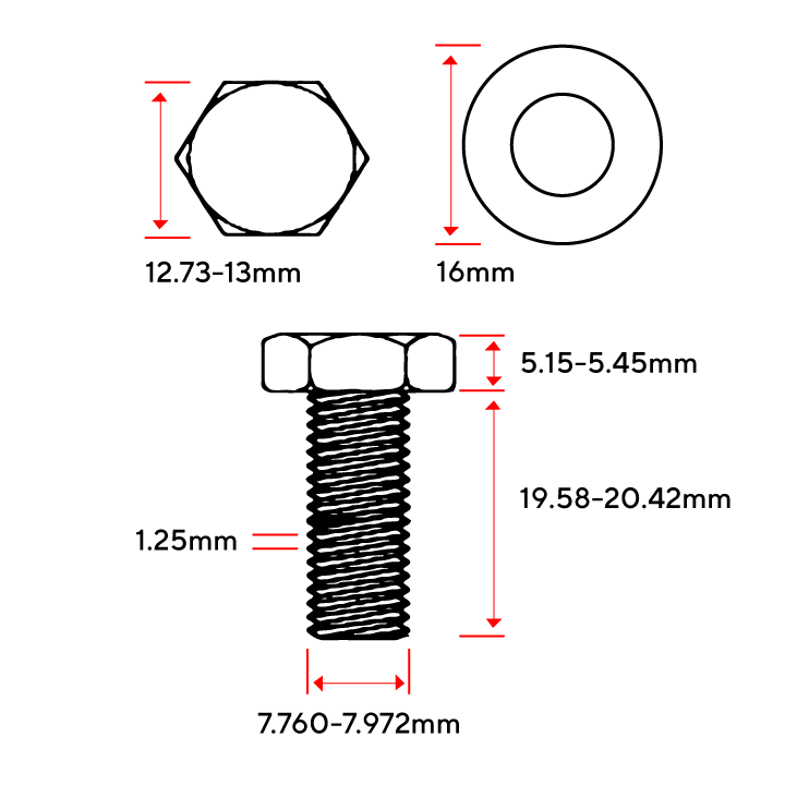 M8x20mm Kit – Pro UTV Parts