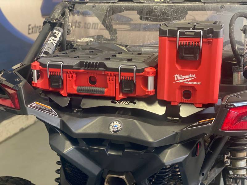 Maverick X3/Sport and Trail Mount/Rack for "PACK OUT" Boxes and Cooler ...