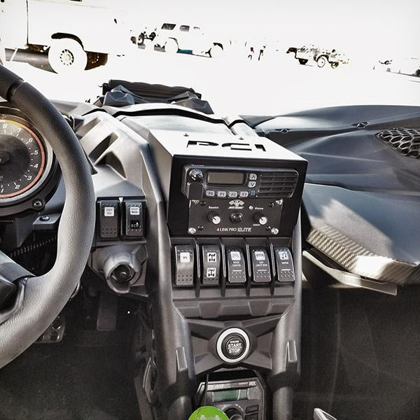 Can-Am Maverick X3 Dash Bracket (Radio & Intercom) by PCI Race Radios ...