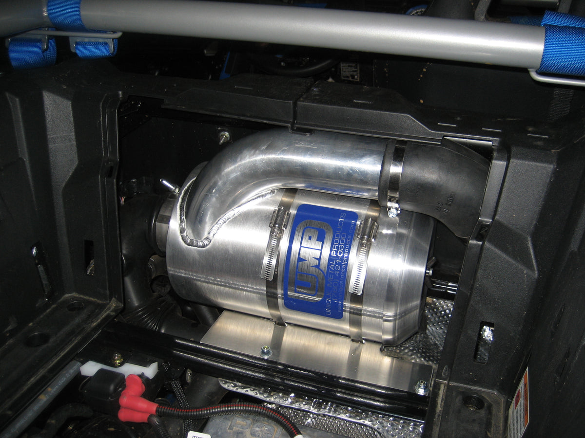 Polaris RZR Turbo/Turbo S Air Filter Intake Kit and Air Filter by Uniq ...