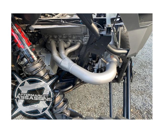 Aftermarket Assassins 2022-Up RZR Pro-R 4 Cylinder Full Exhaust **2-5 ...